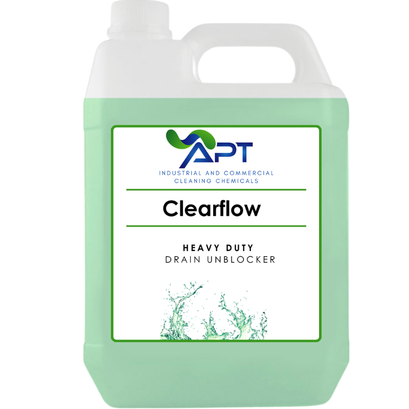 Drain Unblocker Liquid - Clear Flow | Drain Cleaner | APT Commercial ...