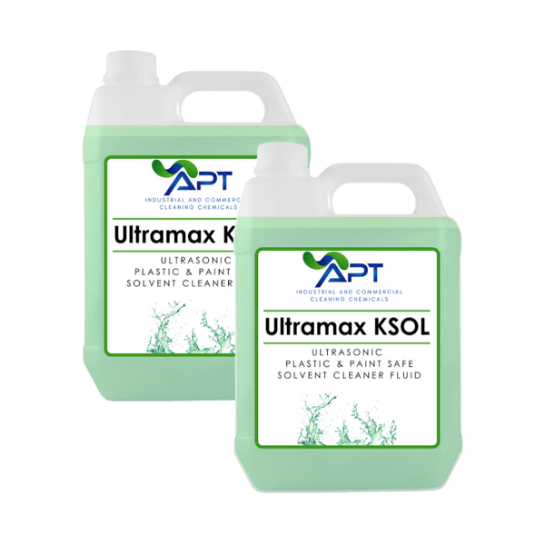 Ultrasonic Plastic Safe Cleaner - UltraMax KSOL | APT Commercial Chemicals